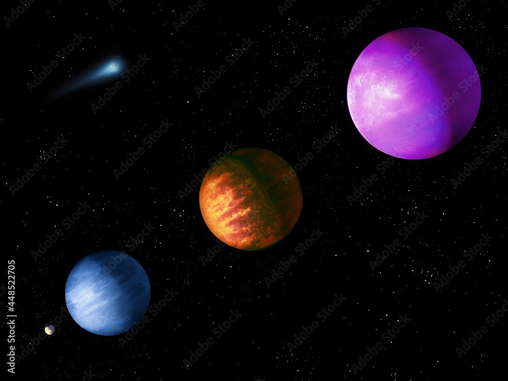 Beautiful Scale Of The Solar System