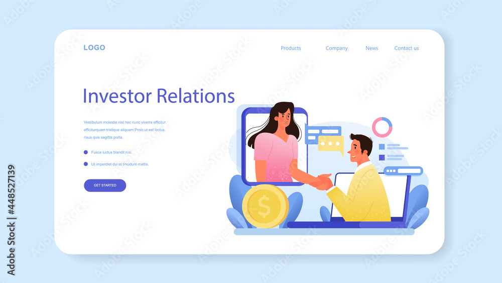 Investor Relation Banner