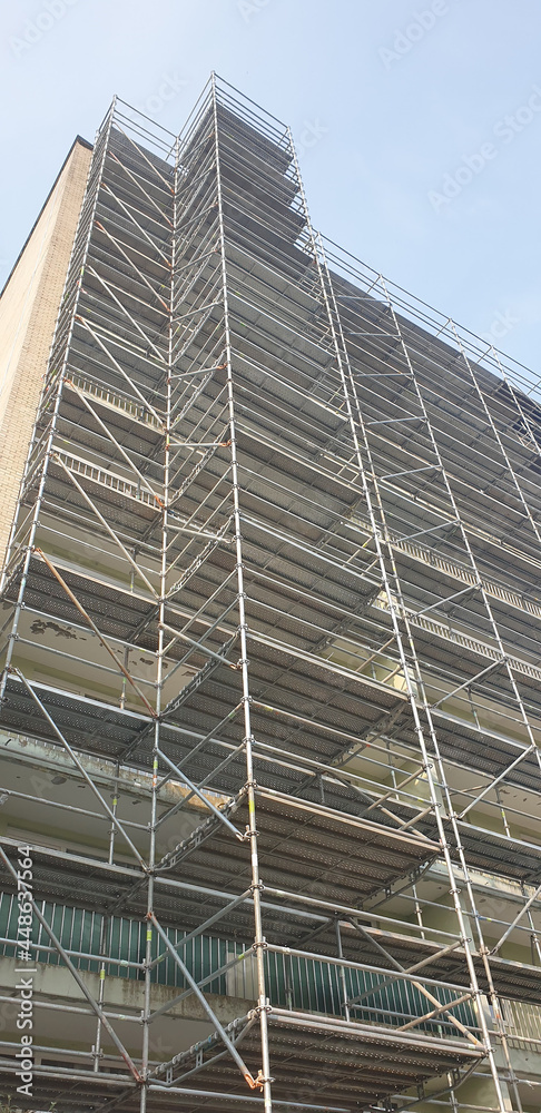 echafaudage Stock Photo | Adobe Stock