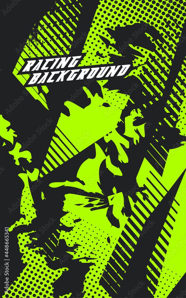 Abstract geometric backgrounds for sports and games. Abstract racing ...