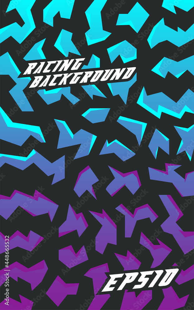 Abstract geometric backgrounds for sports and games. Abstract racing ...