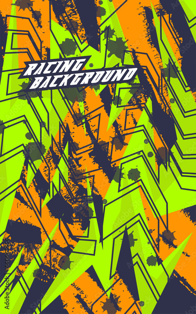 Abstract geometric backgrounds for sports and games. Abstract racing ...