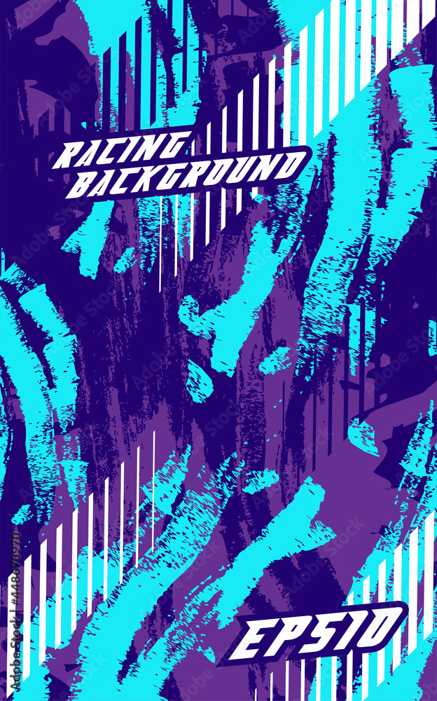 Abstract geometric backgrounds for sports and games. Abstract racing ...