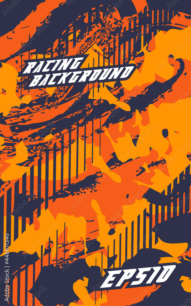 Abstract geometric backgrounds for sports and games. Abstract racing ...