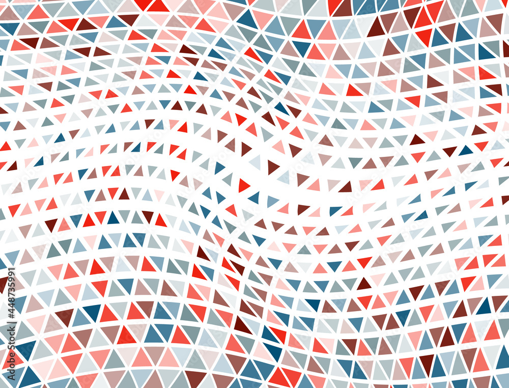 Trippy triangles halftone wallpaper. Fade triangular shapes banner ...