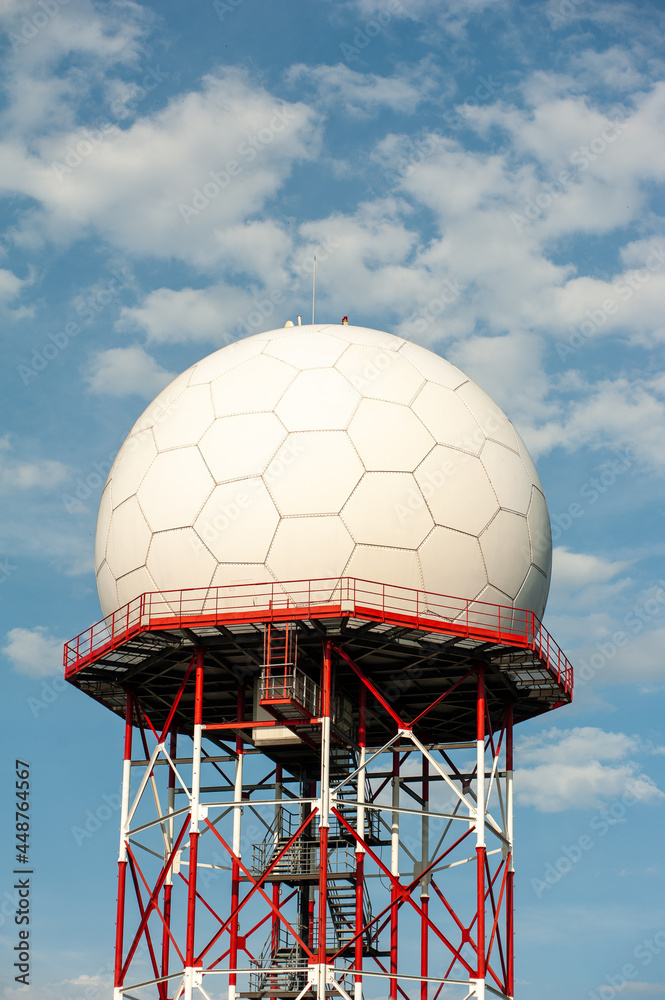 Meteorological observation station. Atmospheric research and monitoring ...