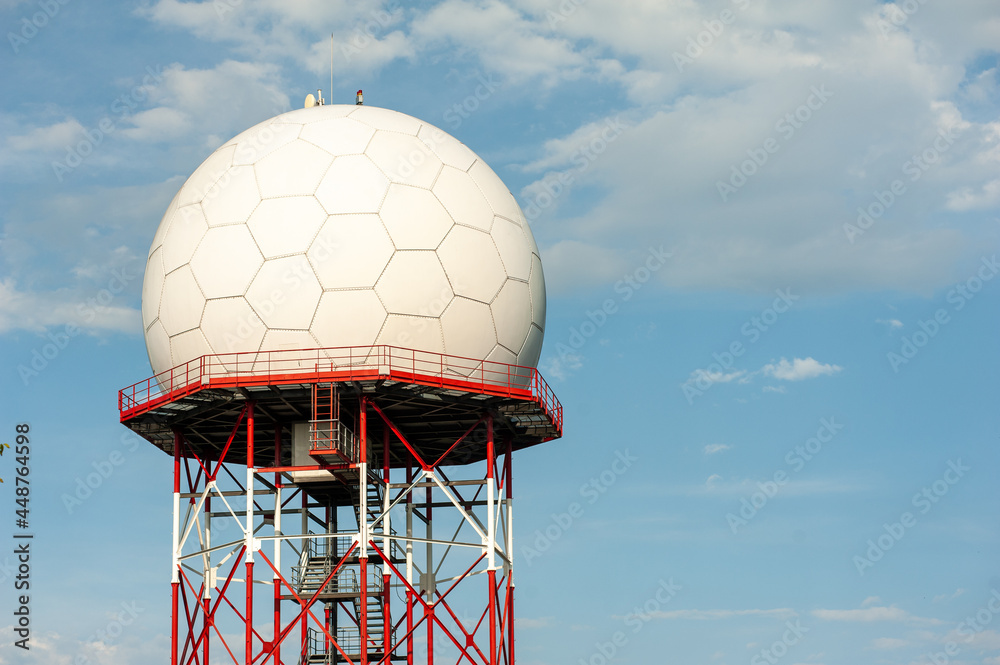Meteorological observation station. Atmospheric research and monitoring ...