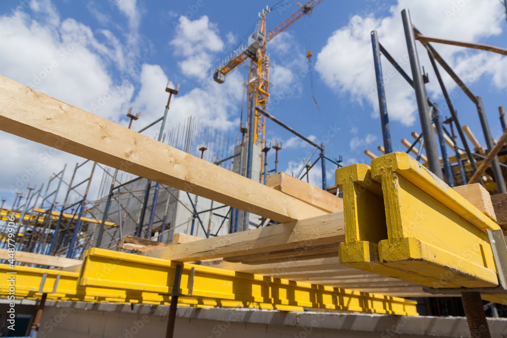 Formwork for monolithic construction. Building construction on ...