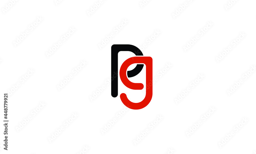 Alphabet letters Initials Monogram logo PG, GP, P and G Stock Vector ...
