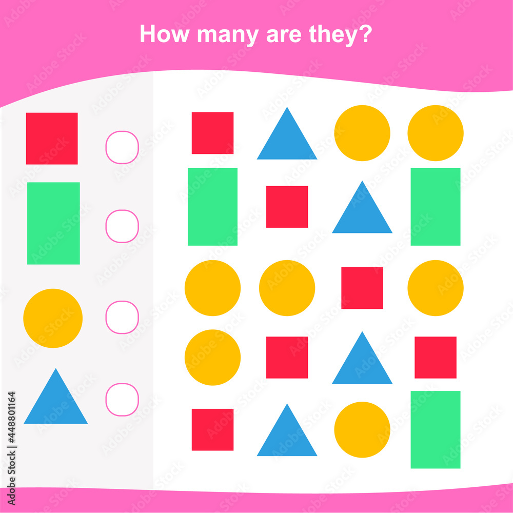 How many are they game. Counting game for Preschool Children ...