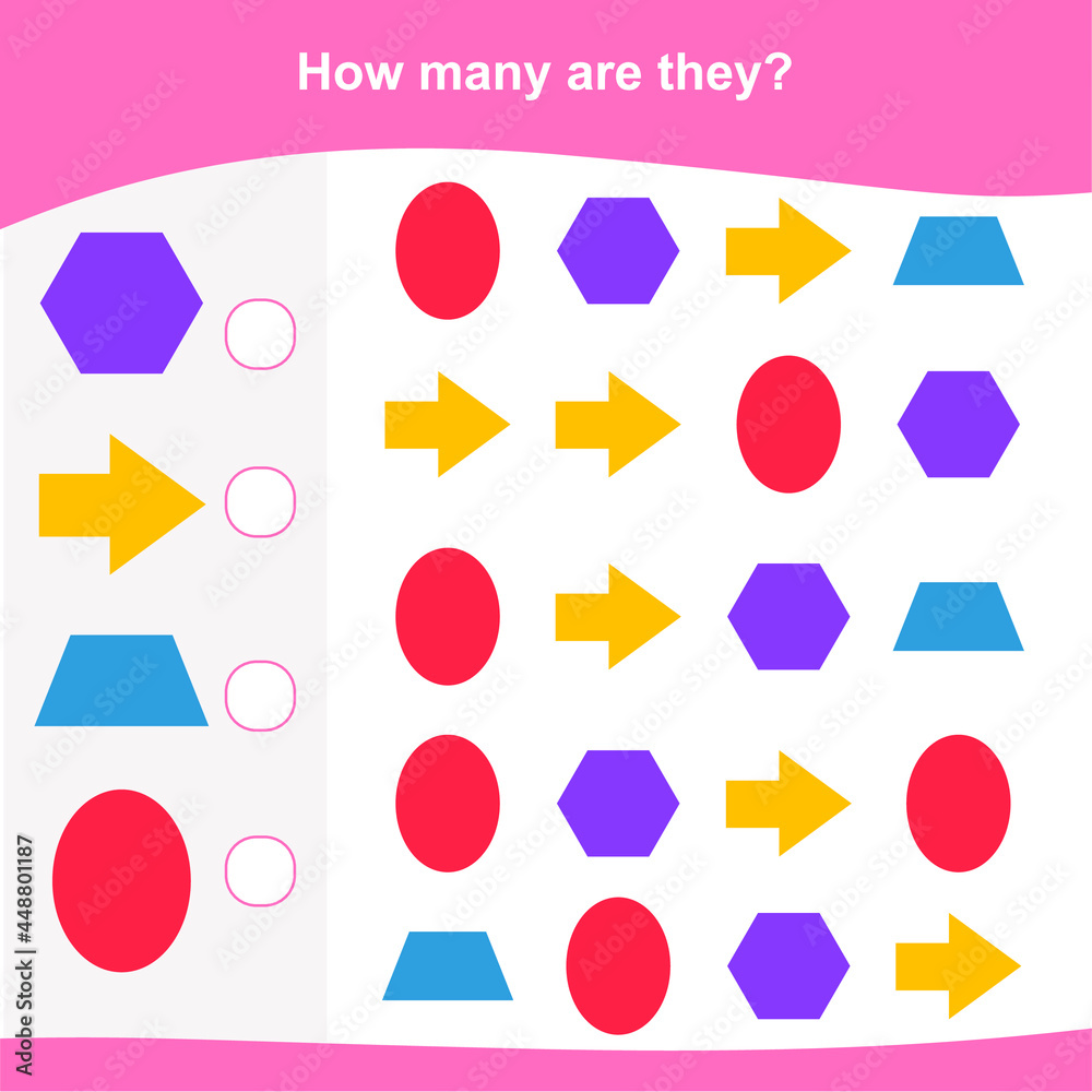 How many are they game. Counting game for Preschool Children ...