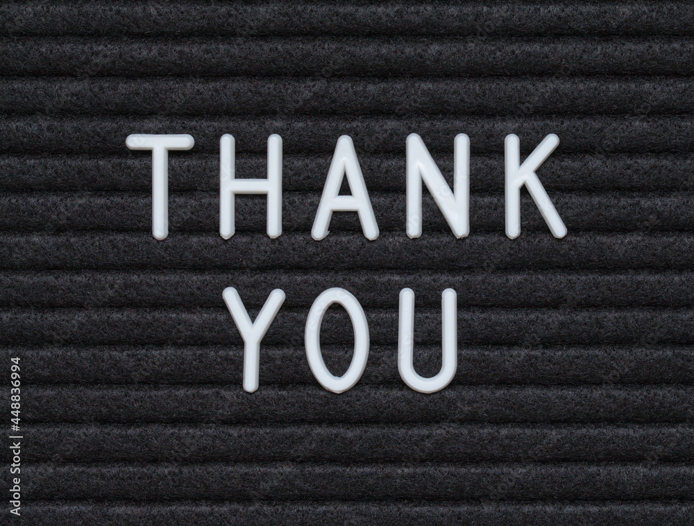 Thank You Sign Stock Photo | Adobe Stock
