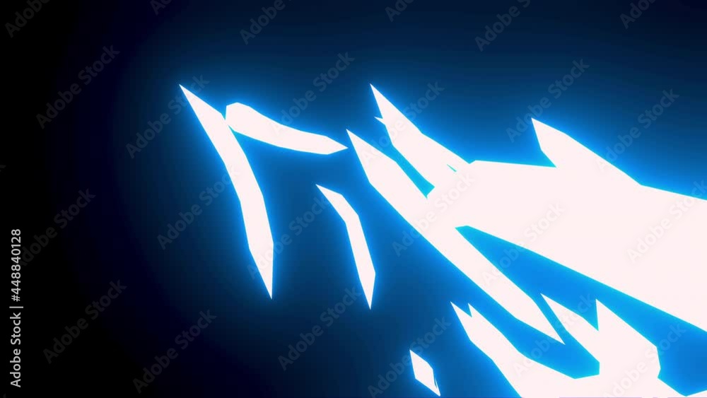 Vidéo Stock neon light for cg effects. sparkling, zap, explode, claw ...