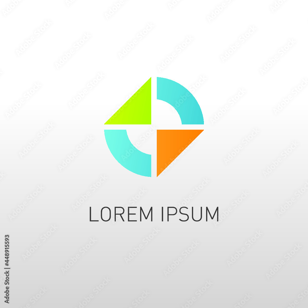 corporate logo design Stock Vector | Adobe Stock