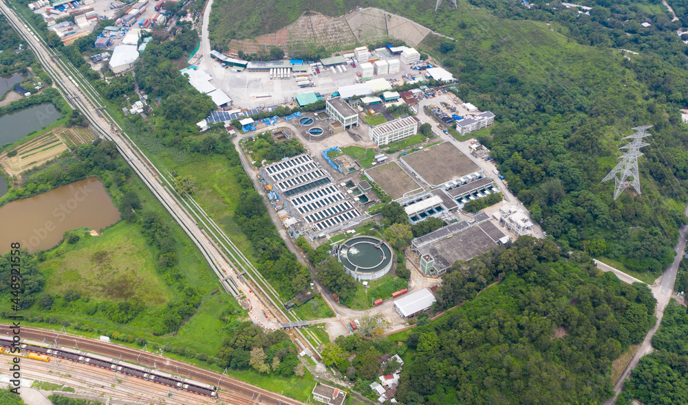 2021 July 27,Hong Kong.Lo Wu Correctional Institution is a medium ...