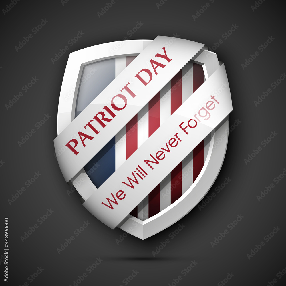Vetor do Stock: 9/11 Patriot Day Poster Template, National holiday in ...