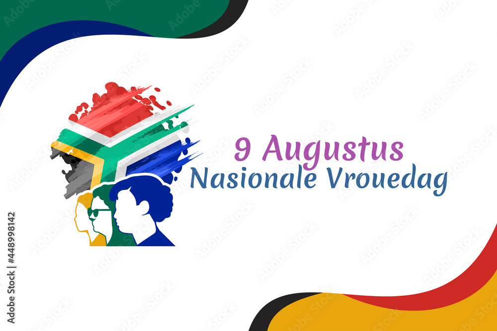 Translation: August 9. National Women's Day. National Women's Day ...