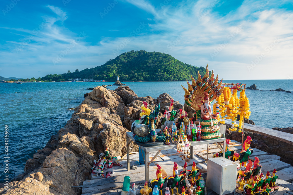 chanthaburi,thailand-28 nov 2020: Jaedee Klang Nam Viewpoint Baan Hua ...