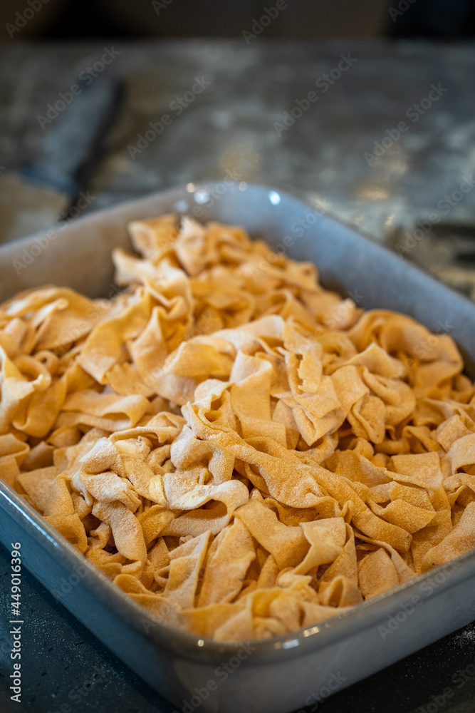 pasta hand made Stock Photo | Adobe Stock
