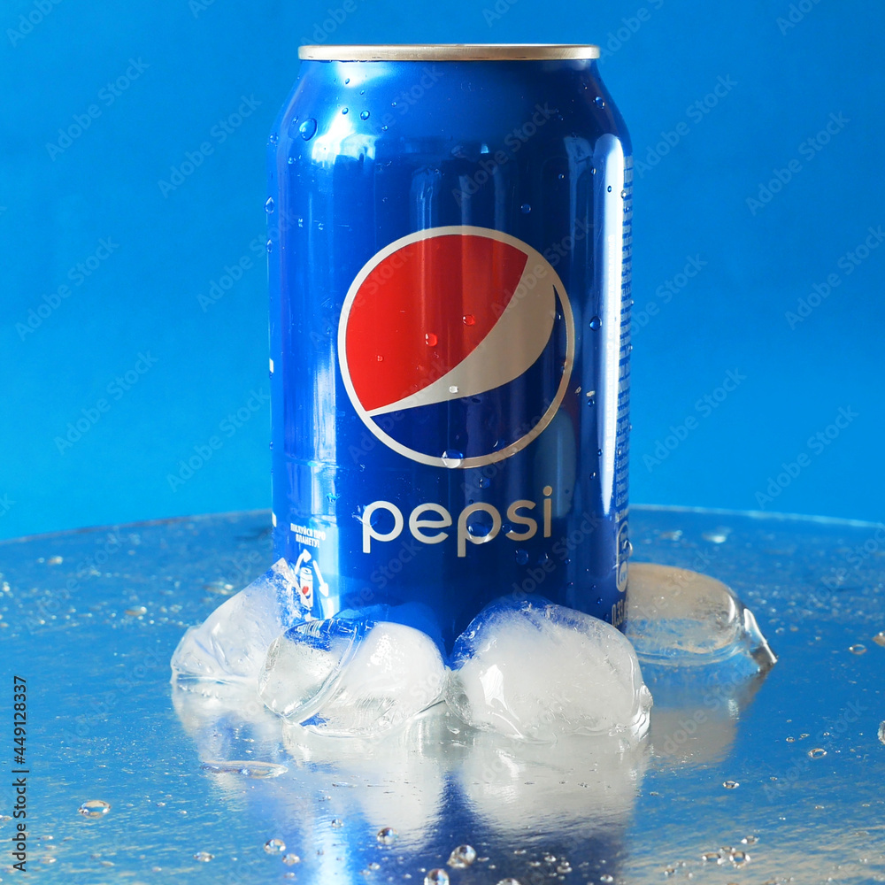 Pepsi Can. carbonated soft drink produced and manufactured by PepsiCo ...