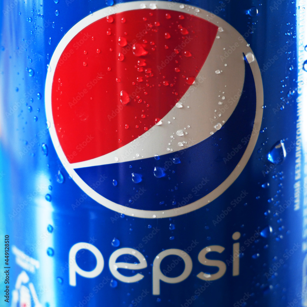 Foto de Pepsi Can. carbonated soft drink produced and manufactured by ...