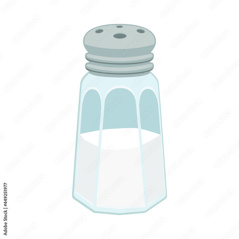 Salt Sign Emoji Icon Illustration. Spice Food Vector Symbol Emoticon ...