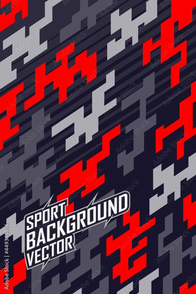 Texture for sports abstract modern camouflage background. Racing stripe ...