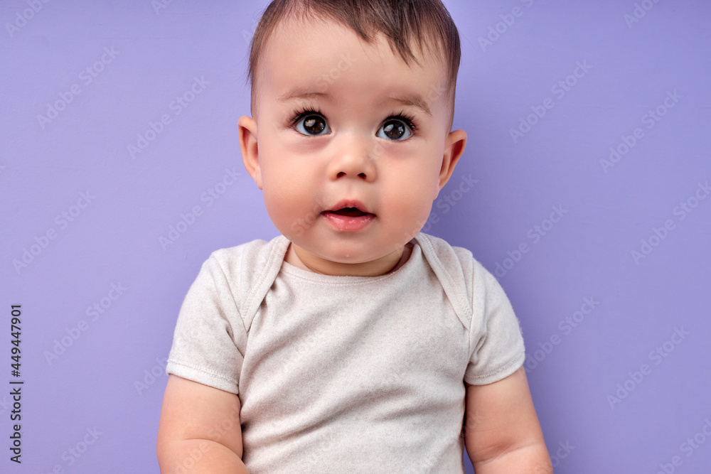 Cute Babies With Purple Eyes