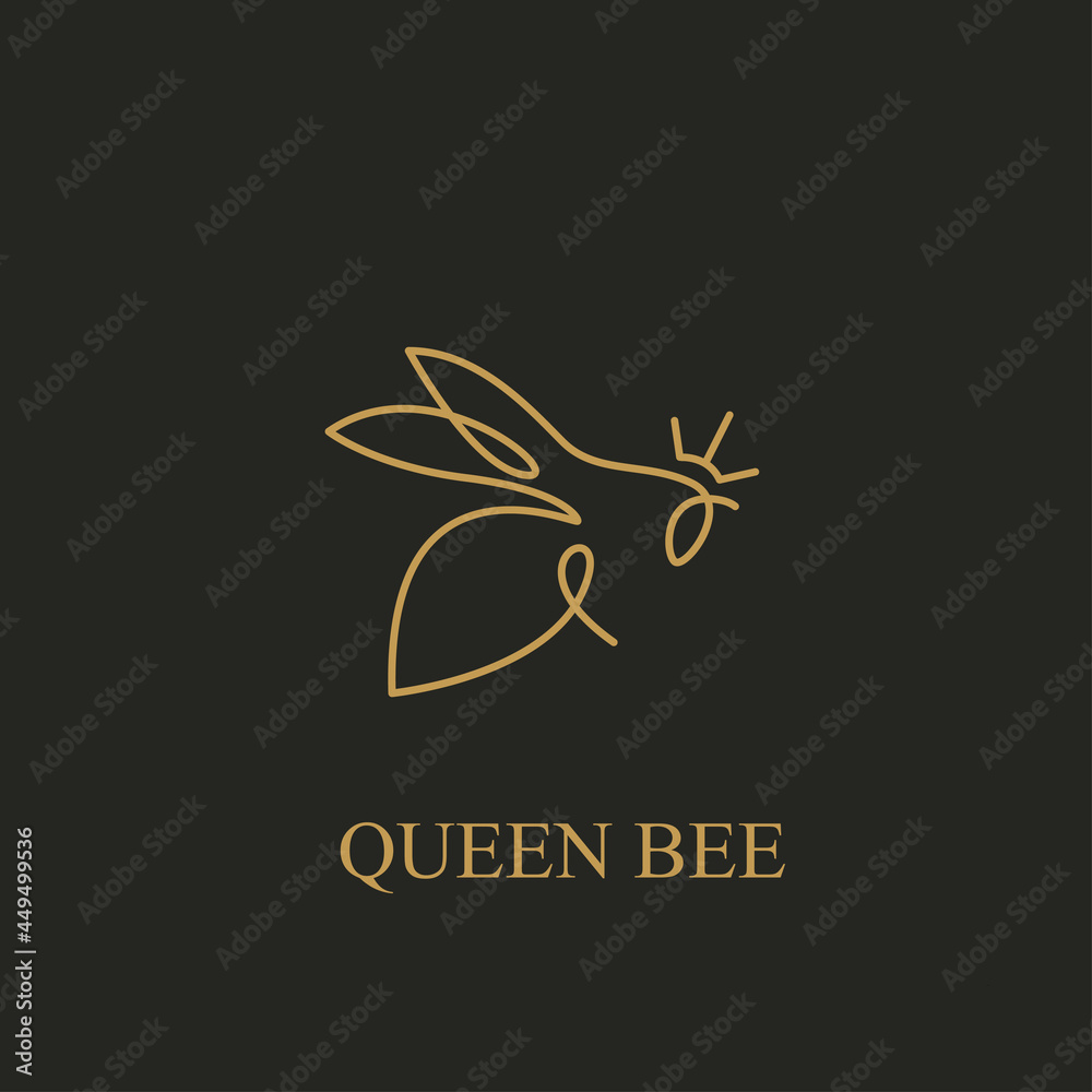 Queen Bee Logo Design