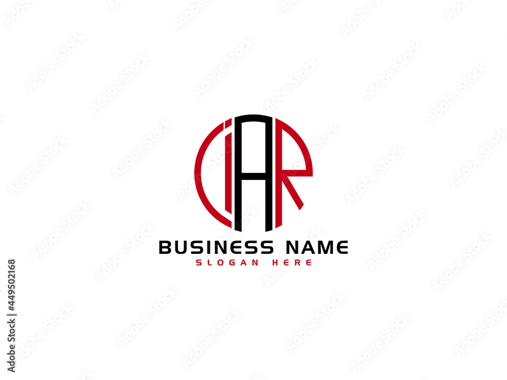 Letter IAR Logo Iocn Vector Image For Business Stock Vector | Adobe Stock