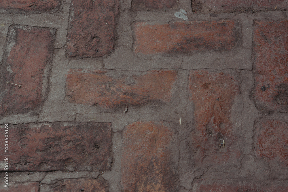 old brown brick wall texture background Stock Photo | Adobe Stock