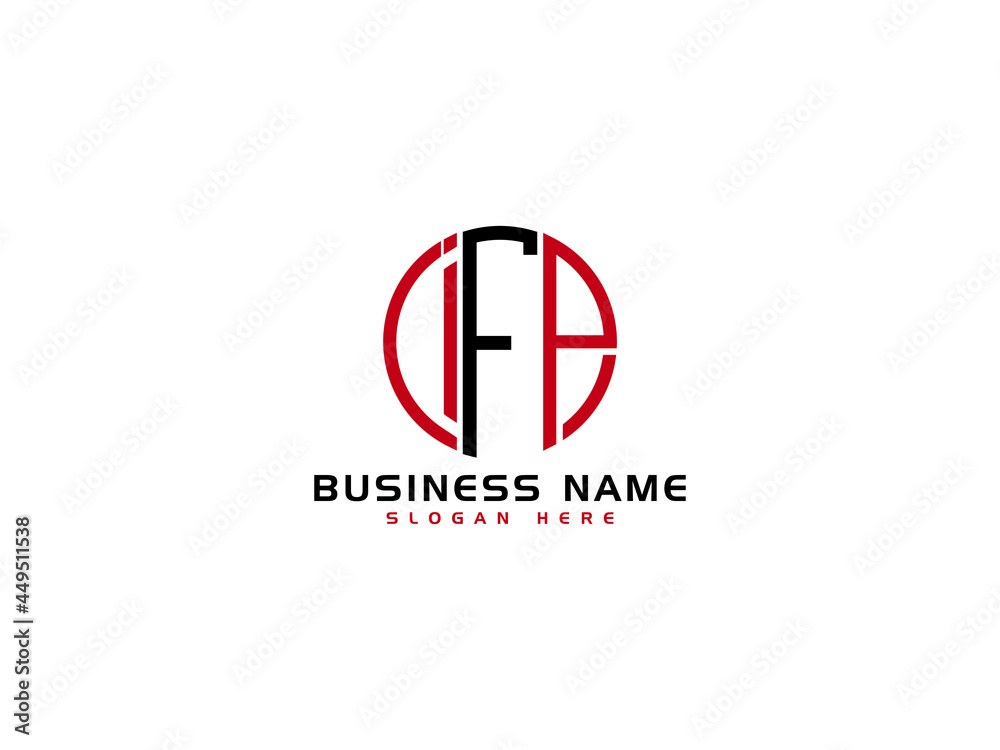 Letter IFP Logo Icon Vector Image For Business Stock Vector | Adobe Stock