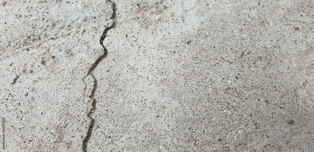 Crack in concrete. Crack in the structure. Crack background. Crack in ...