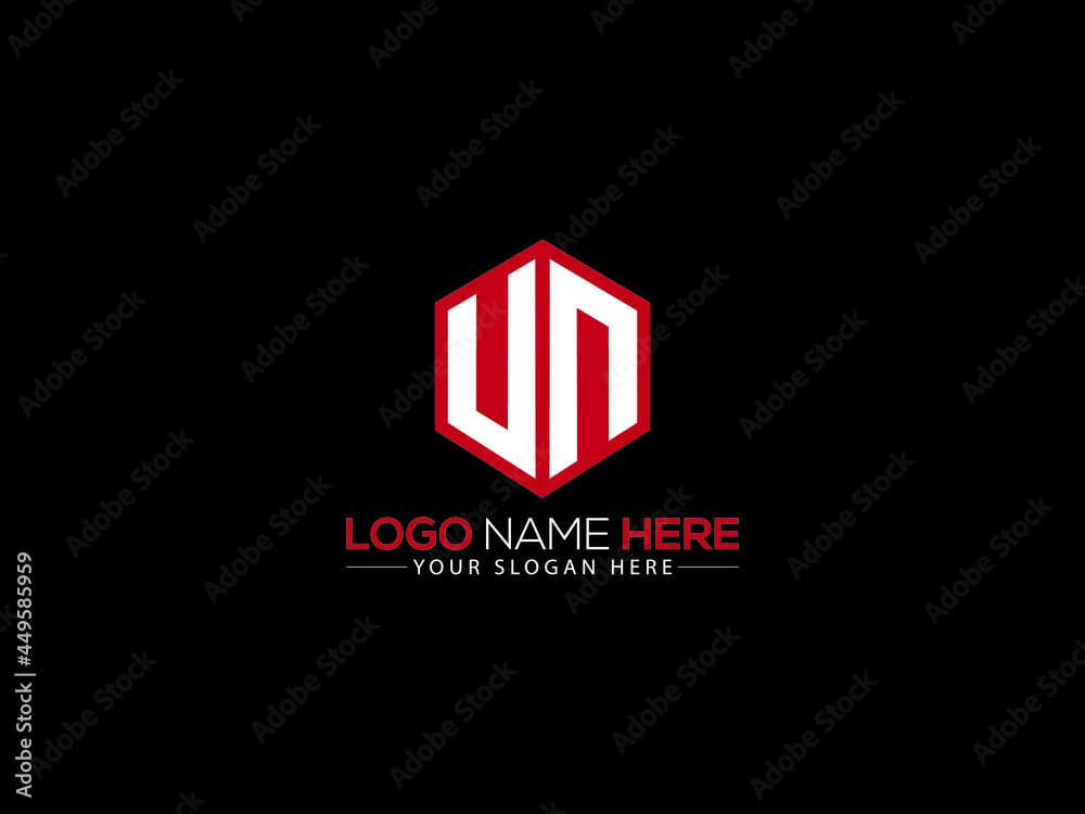 Letter UN Logo, creative un logo icon vector for your brand Stock ...