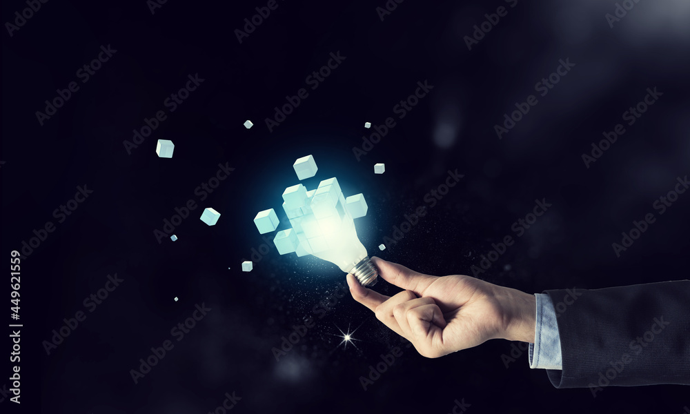 Light bulb image as symbol of innovation Stock Photo | Adobe Stock