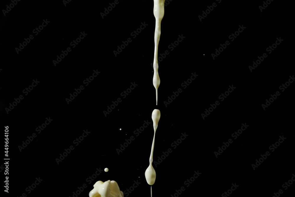 Milk is a nutrient rich liquid food produced by the mammary glands of ...