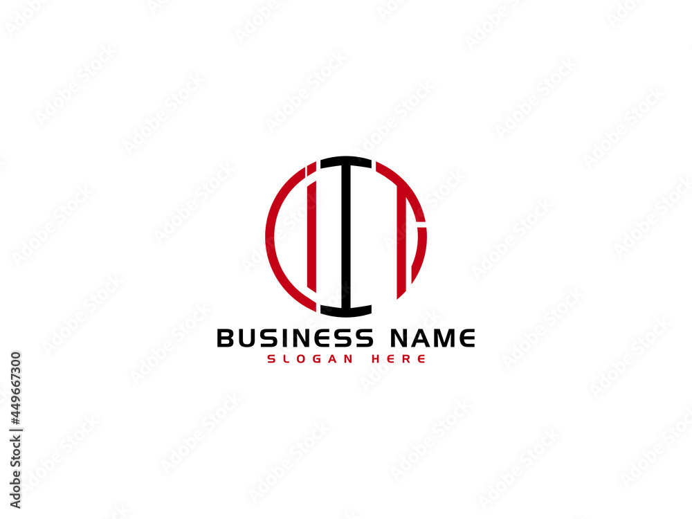 Letter IIT Logo Icon Vector Image For Business Stock Vector | Adobe Stock