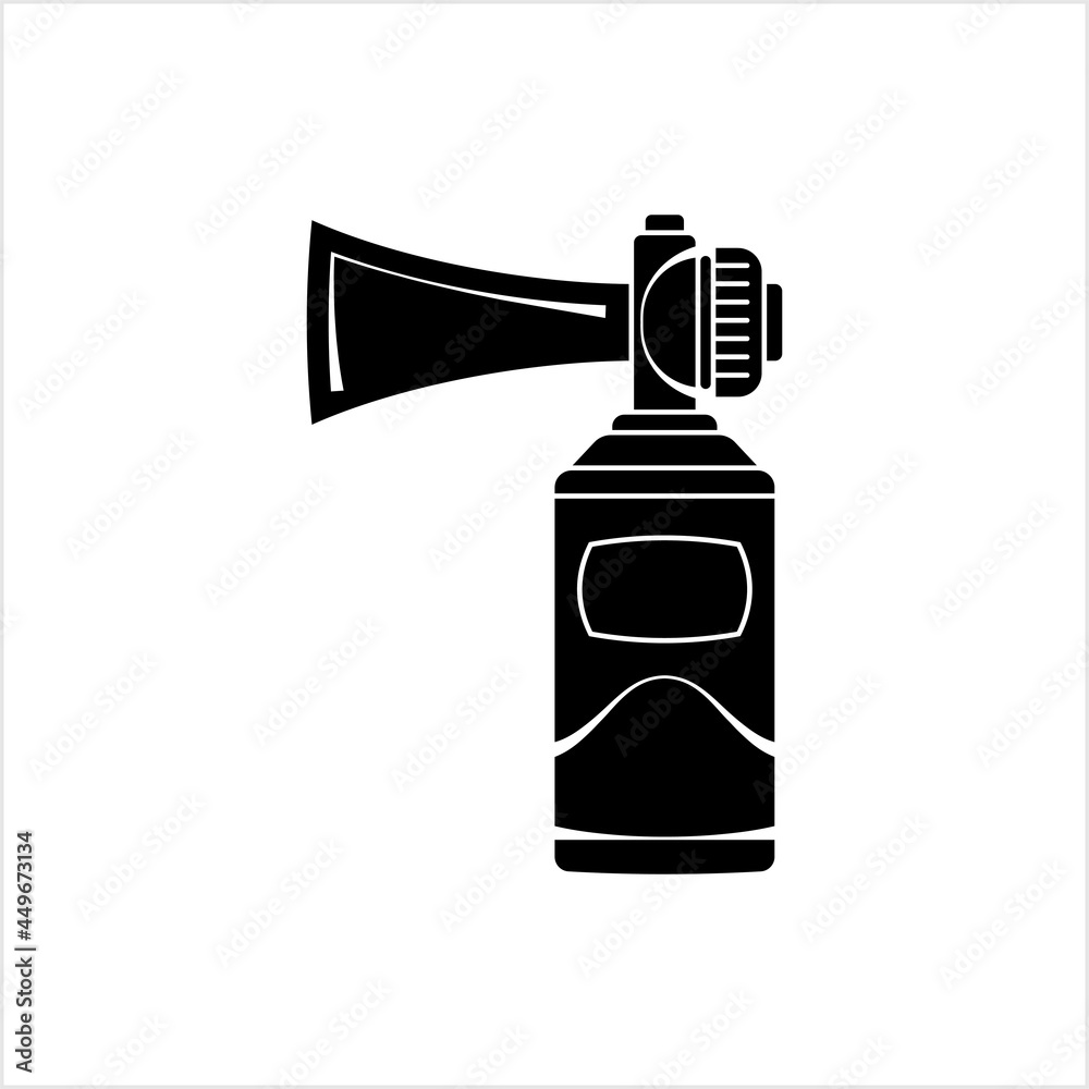 Portable Air Horn Icon, Personal Signal Compressed Air Horn Stock ... Portable Air Horn Icon, Personal Signal Compressed Air Horn Stock ...