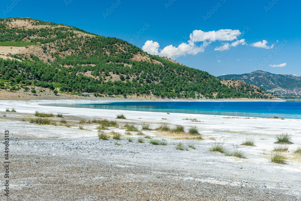 Salda Lake, Burdur, Turkey. Salda Lake became famous as Maldives of ...