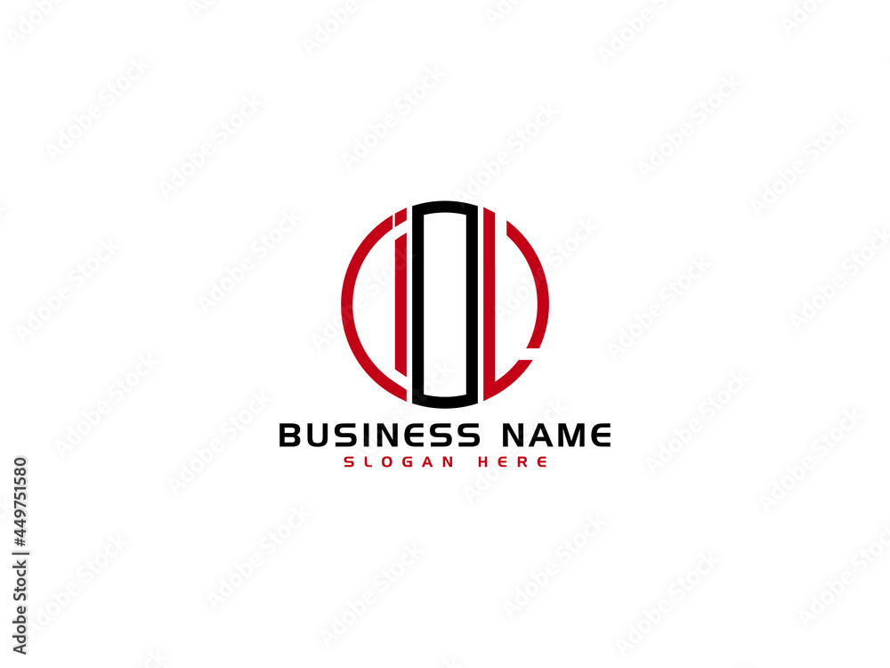 Letter IOL Logo Iocn Vector Image For Business Stock Vector | Adobe Stock