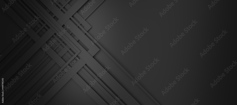 Abstract and Illustration of black box or cube background,light and ...