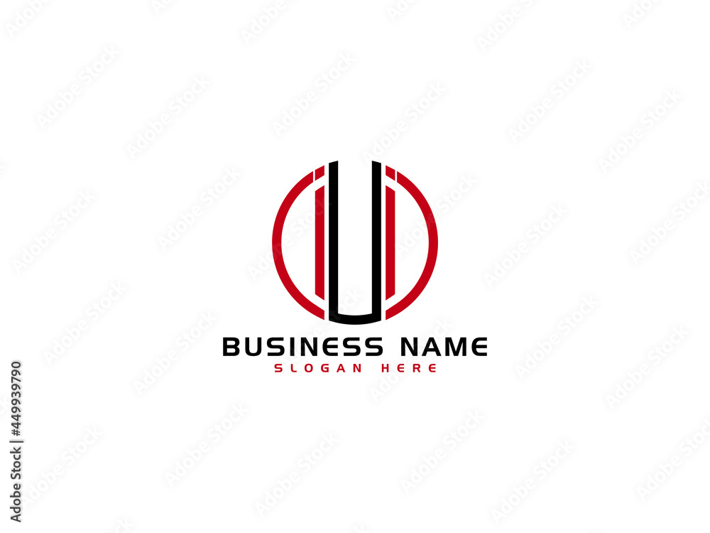 Letter IUI Logo Iocn Vector Image For Business Stock Vector | Adobe Stock