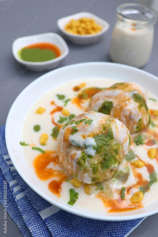 Dahi Bhalla or Dahi Vada is a type of chaat dish from India. It is ...