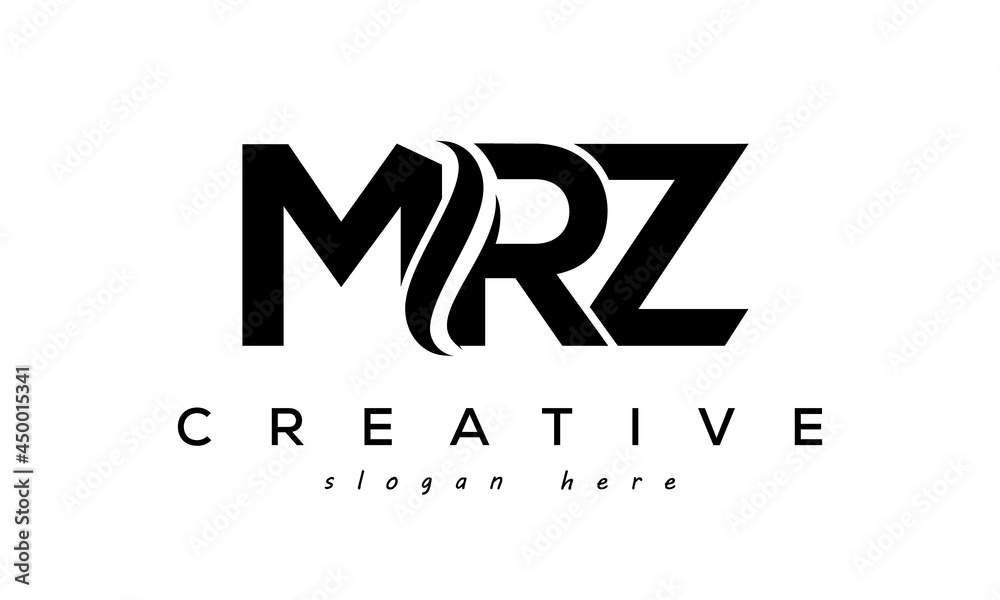 Letter MRZ creative logo design vector Stock Vector | Adobe Stock