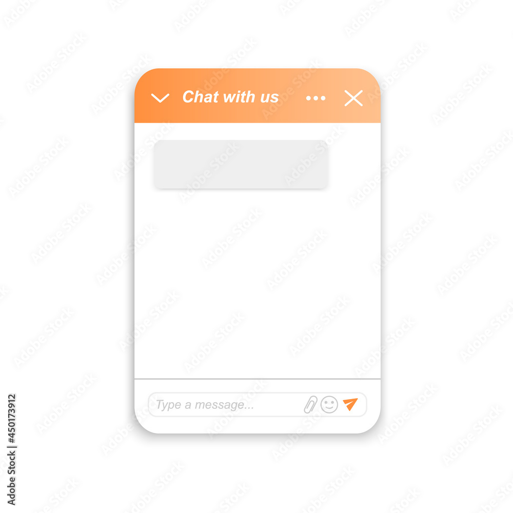Mobile messenger app interface. Chatbot window design. Life chat ...