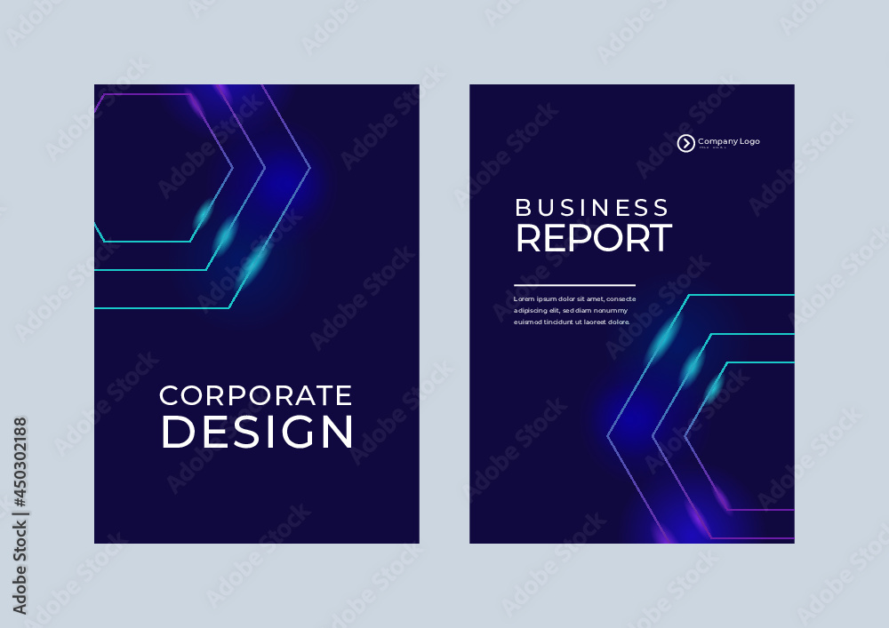 Abstract technology cover with modern tech design concept. High tech ...