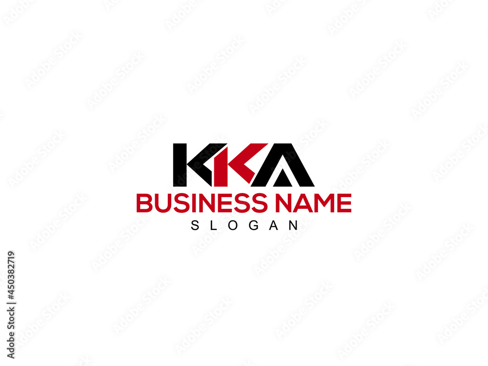 Letter KKA Logo, Creative kka Logo Letter Vector Stock Stock Vector ...