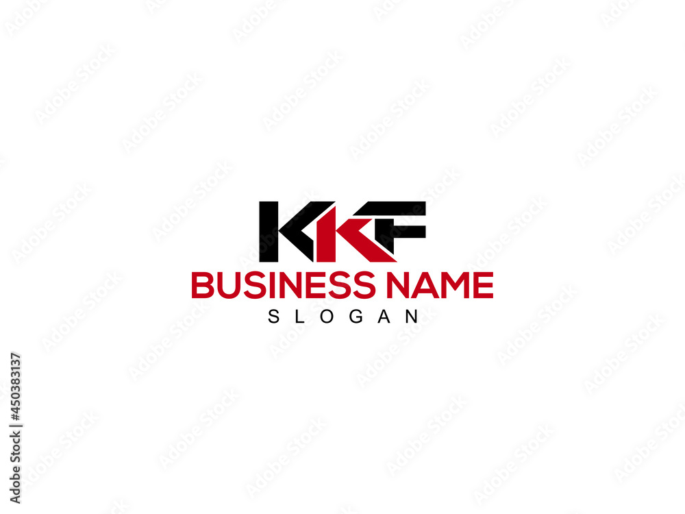 Letter KKF Logo, Creative kkf Logo Letter Vector Stock Stock Vector ...