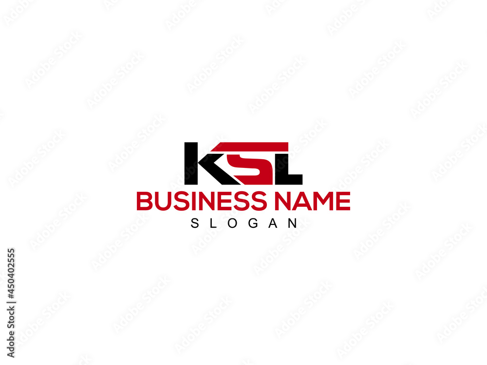 Letter KSL Logo, Creative ksl Logo Letter Vector Stock Stock Vector ...