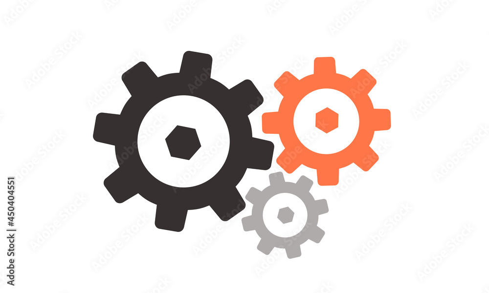 Cog Wheel Vector Art, Cogwheel icon, Metal gears, cogs vector. Gear ...